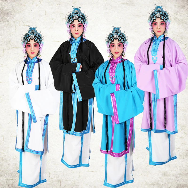 Chinese folk Stage Outfit Carnival Peking Opera improved Long robe ...