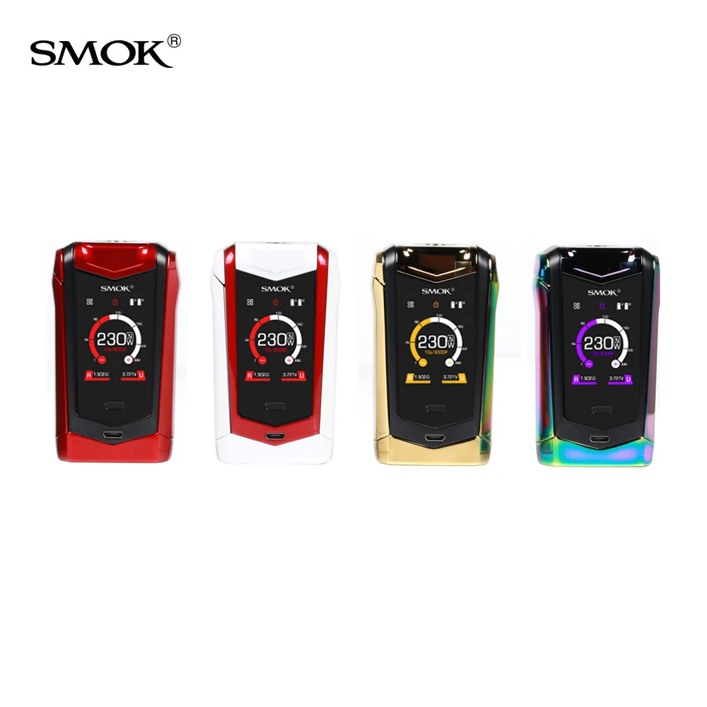 Original SMOK Species 230W Box MOD Touch Screen TC Vape Mod Powered By ...