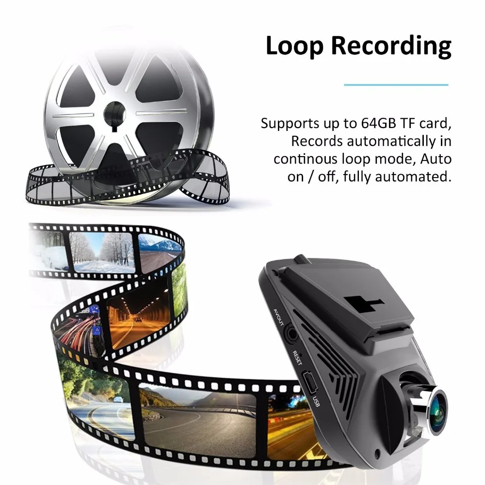 Hot Sale Bluavido Car DVR Full HD 1080P WiFi Video Camera Sony IMX 323 ...