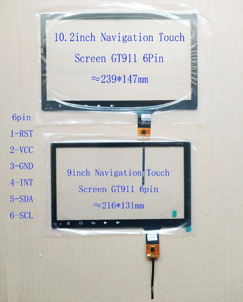 9-10-2-inch-Car-Navigation-Universal-Capacitive-Touch-Screen-Dedicated ...