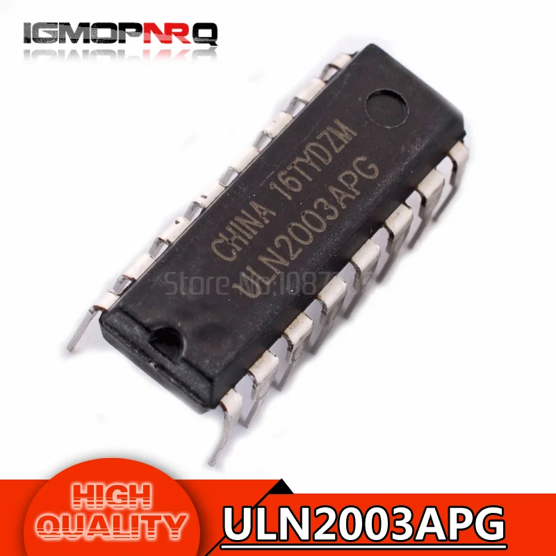 10pcs free shipping ULN2003APG ULN2003A ULN2003 ULN2003AP DIP 16 ...