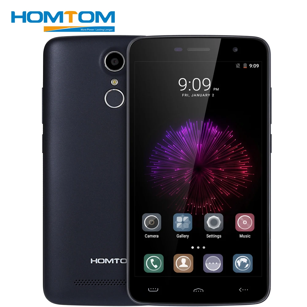 HOMTOM HT17 HD Smartphone Android 6.0 5.5 Inch MTK6737 Quad Core 1GB ...