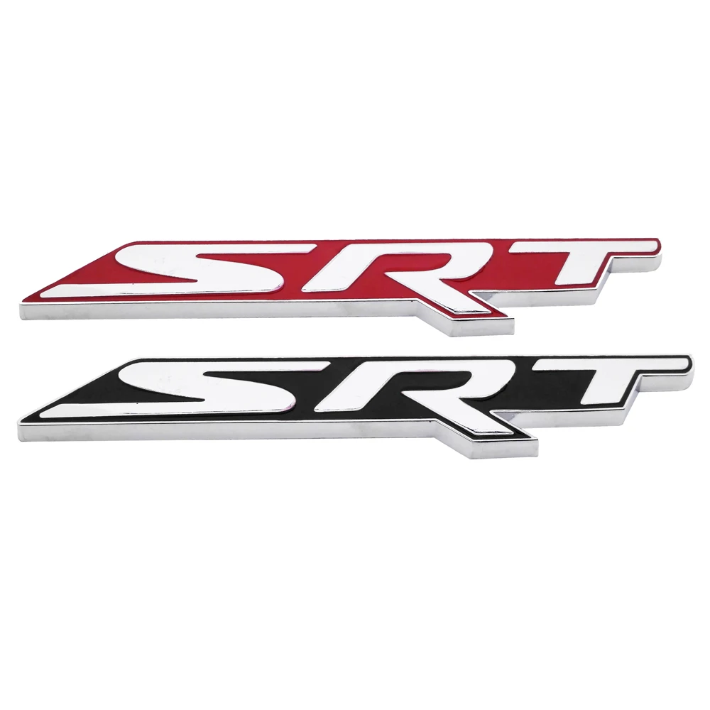 SRT Logo Car Sticker Auto Decal Metal 3D Emblem Badge For Volkswagen ...