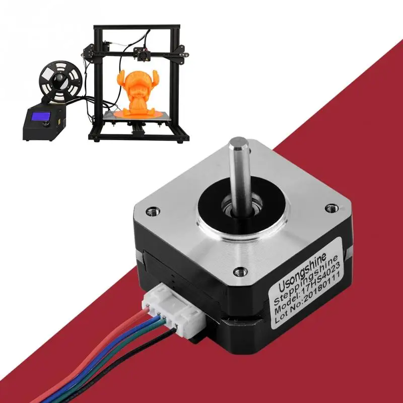 Stepper Motor 42 * 42 * 23mm Extruder Step Motor for Titan 3D Printer ...