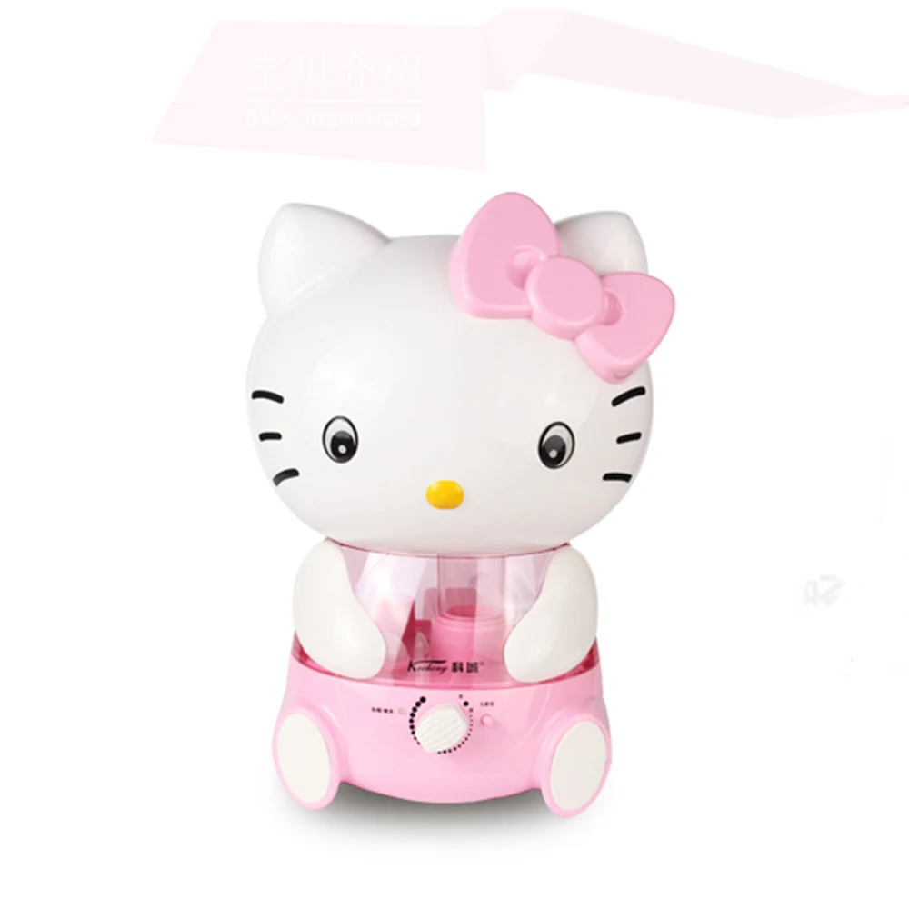 1.5l Ultrasonic Humidifier Cartoon Hello Kitty Mist Maker Fogger Mute ...