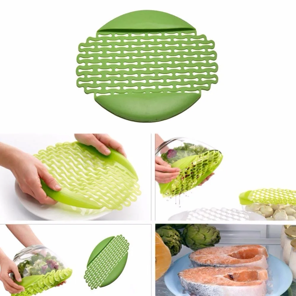 Multi Purpose Kitchen Tools Silicone Defrost Net Strainer Net Thawing ...