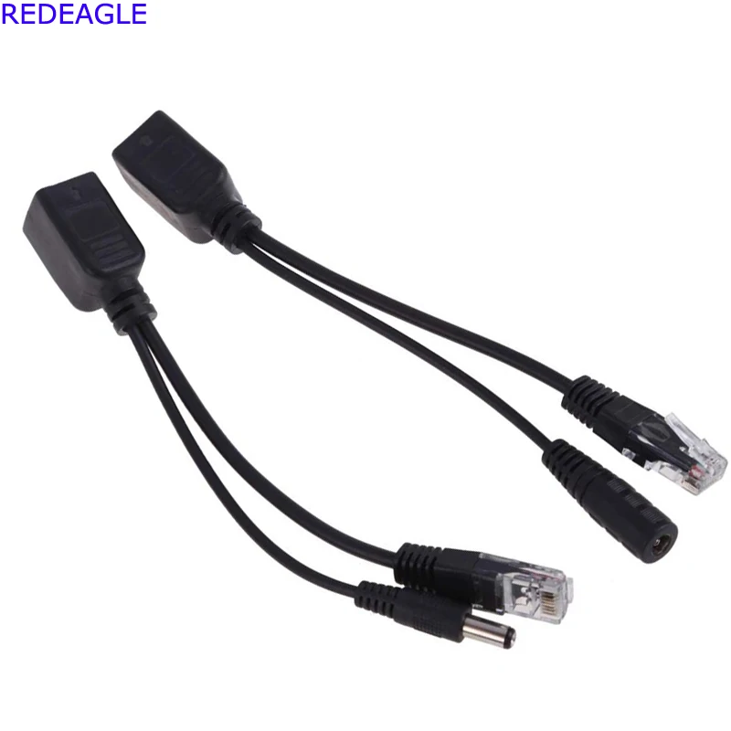 Resgatador de cabo adaptador poe (3 pares), adaptador ethernet poe de ...