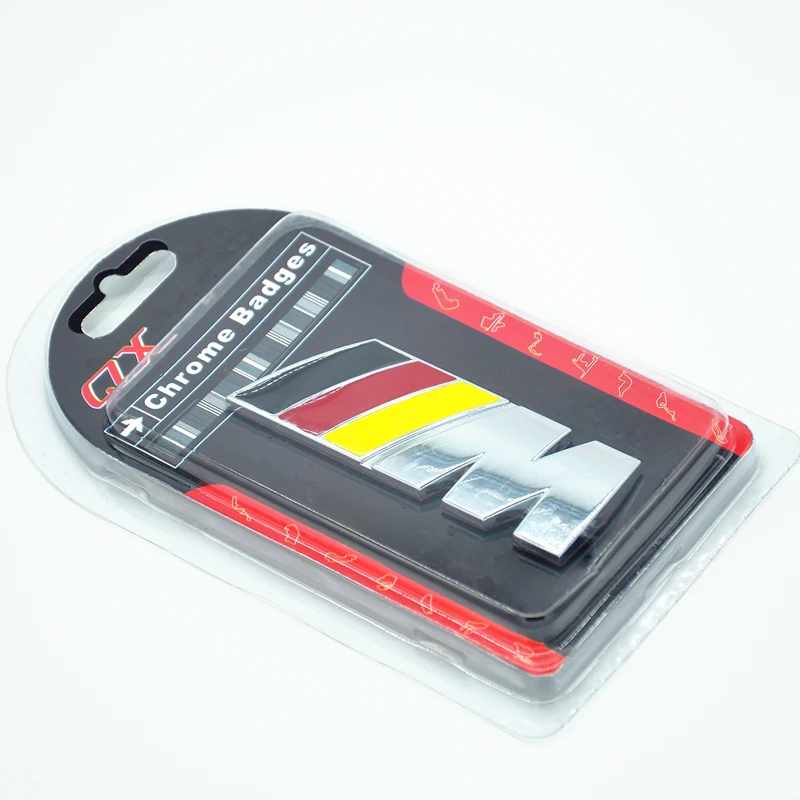 M TECH SPORT FRONT GRILL + REAR TRUNK BADGE CHROME GERMAN FLAG M EMBLEM ...