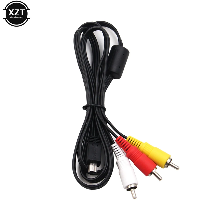 AV Cable Camera Audio Video Mini USB to 3 RCA for Canon EOS 5D2 5D Mark ...