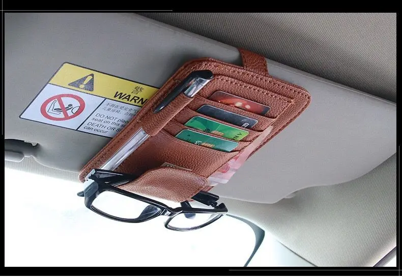 Car Vehicle Sun Visor Sunglasses Eyeglasses Glasses Holder Clip Credit car-vehicle-sun-visor-sunglasses-eyeglasses-glasses-holder-clip-credit