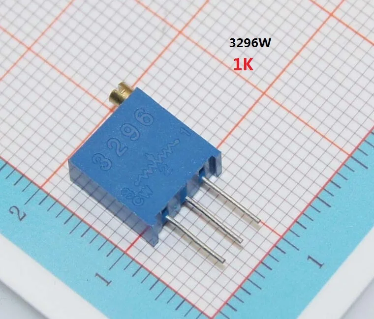 Avril1K 3296W 1 102 3296W precision adjustable trim resistor 10pcs|trim ...
