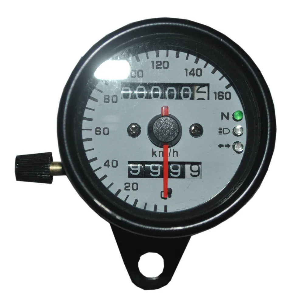 Universal MINI Motorcycle Motorbike Pointer Speedometer Odometer ...