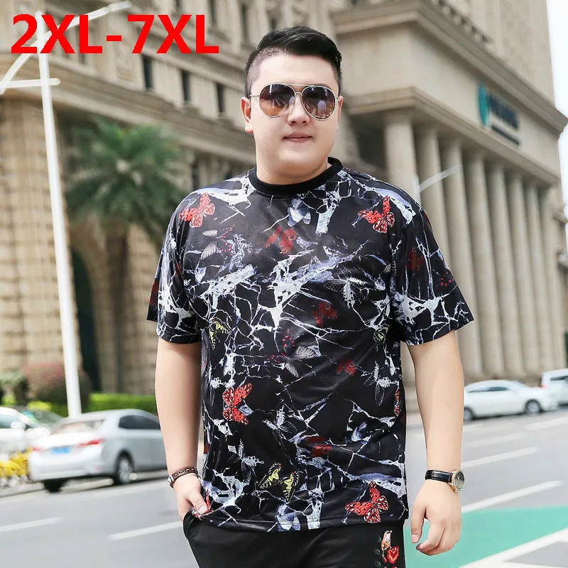 2018 New Plus Size 9xl 8xl 7xl 6xl Fashion Mens Palace Summer Short