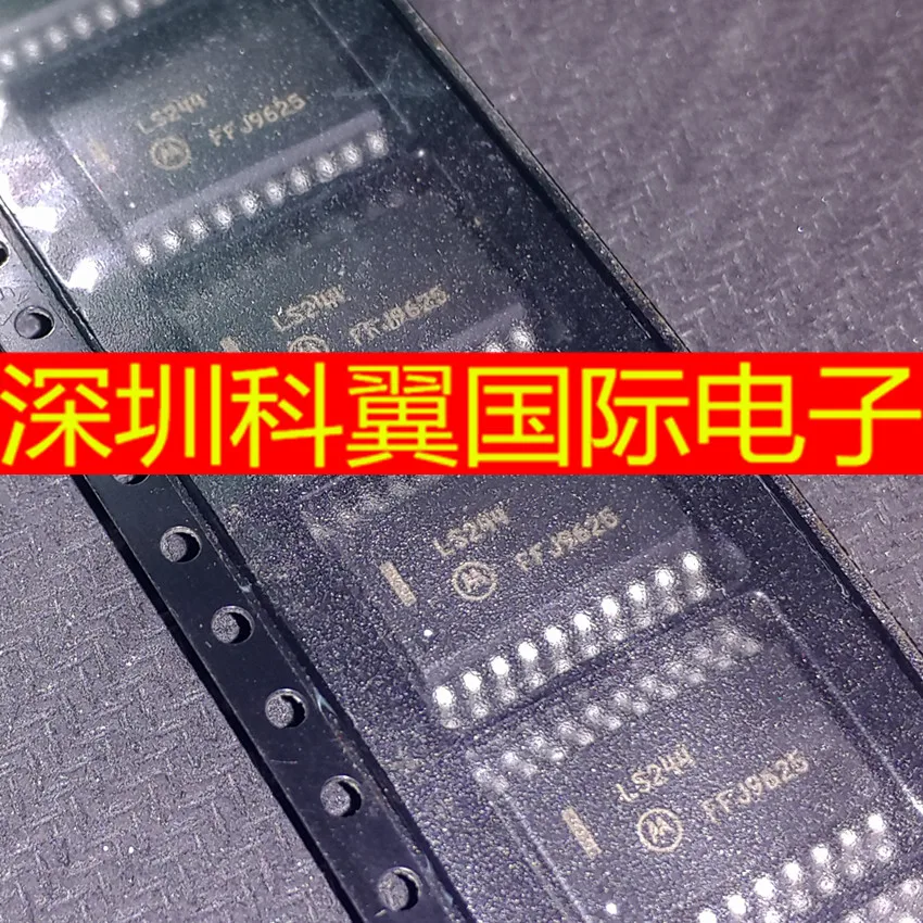 10PCS LS244 SN74LS244DWR original 3 states 8 bit buffer 7.2MM wide SOP ...