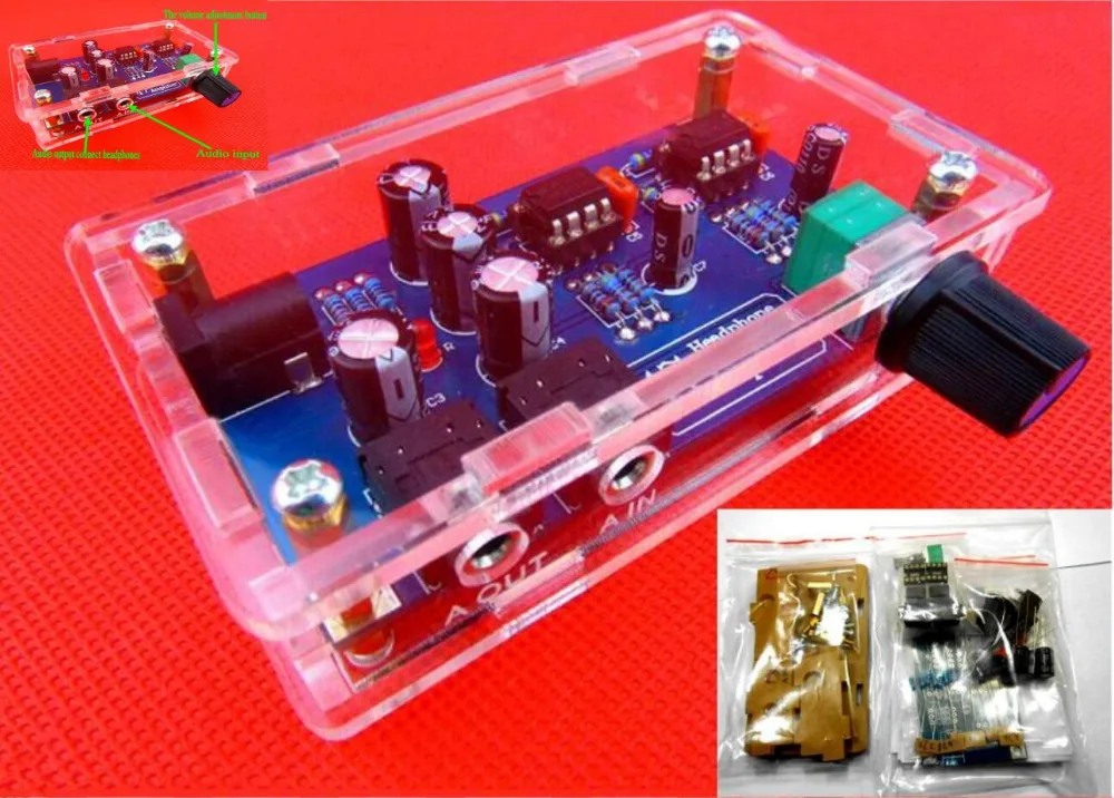 Headphone-Amplifier-Board-Kit-AMP-Module-Kit-For-Classic-47-HIFI-with ...