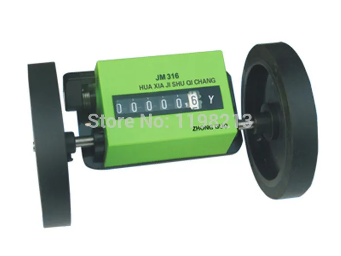 Meter Counter Rolling Wheel Mechanical Length Counter - Counters ...