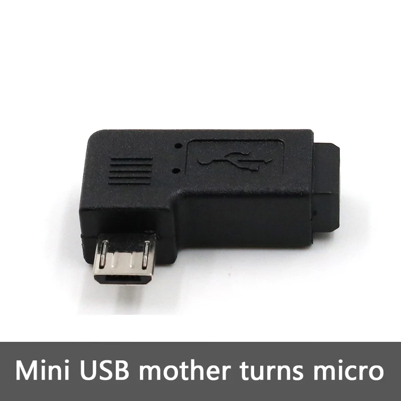 1pc Hot Sale Micro Usb Female To Mini Usb Revolution Joint Data Line ...