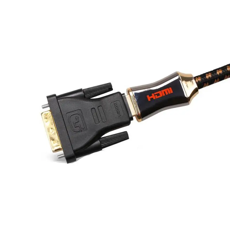 DVI 24+1 Pin to HDMI Adapter Converter Gold Plated Male DVI 24+1 to ...