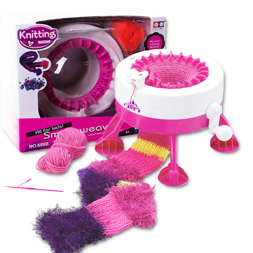 Máquina de tejer de 22 agujas para niños, telar de punto, sombreros ...