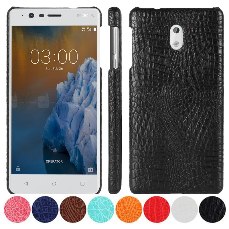 Hard PC Case for Nokia 3 Global Dual TA 1032 TA 1020 Case Phone Leather ...