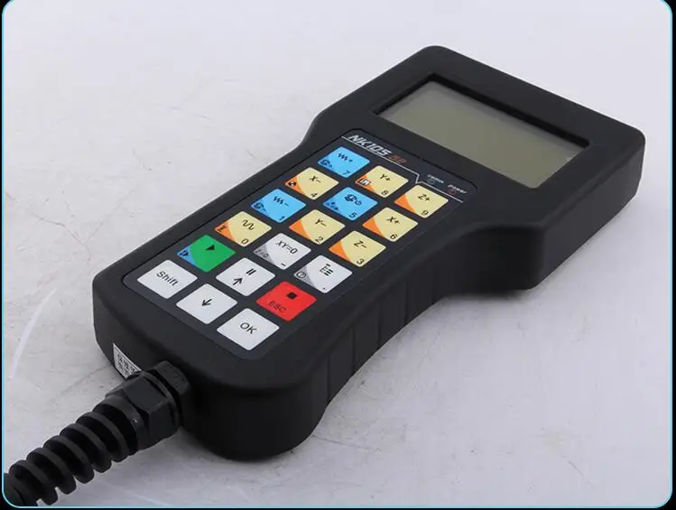 Original shanghai weihong CNC Router DSP Control System NK105 G2 remote handle,DSP handle 3 Axis ...