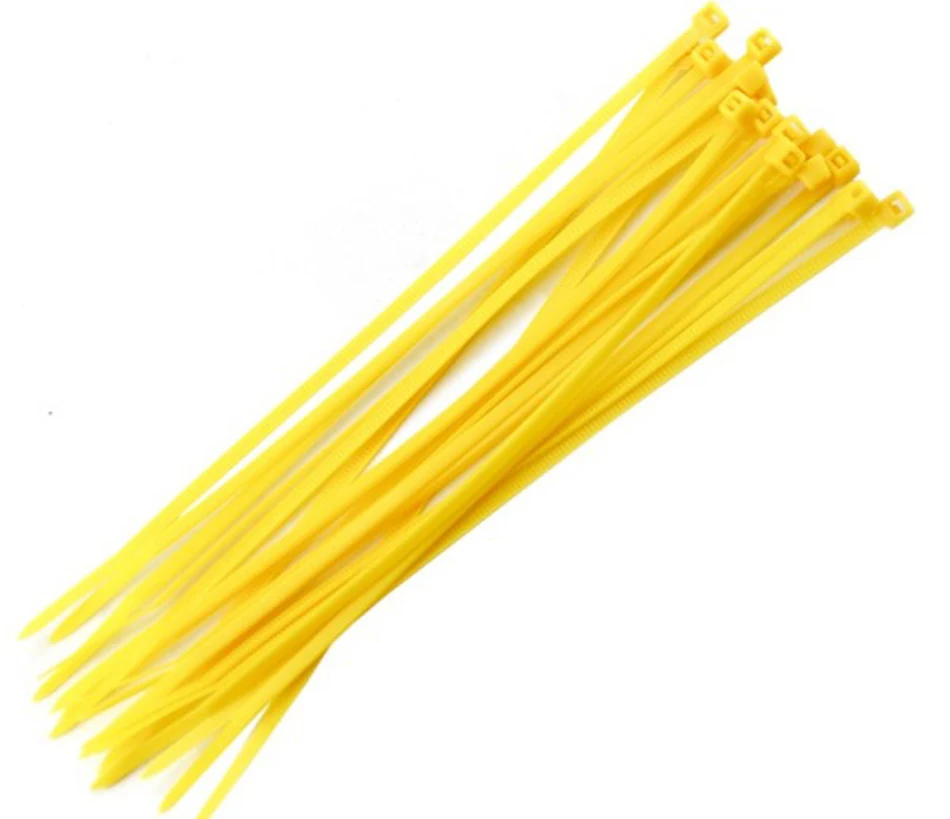 Yellow Cable Tie 4x150mm Nylon Cable Ties Self Locking Type Cable yellow-cable-tie-4x150mm-nylon-cable-ties-self-locking-type-cable