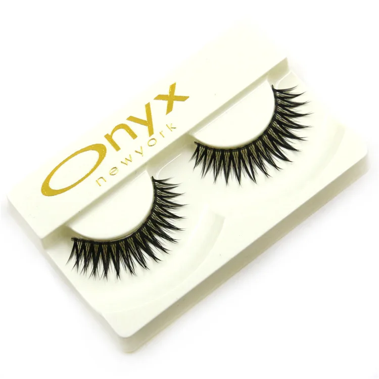 Natural long sparse false eyelashes cross thick eyelashes Makeup Tools ...