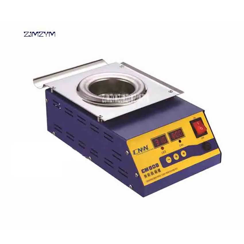 New Cm-808 Round Tin Stove High Temperature Solder Tin Pot 600 Degrees ...