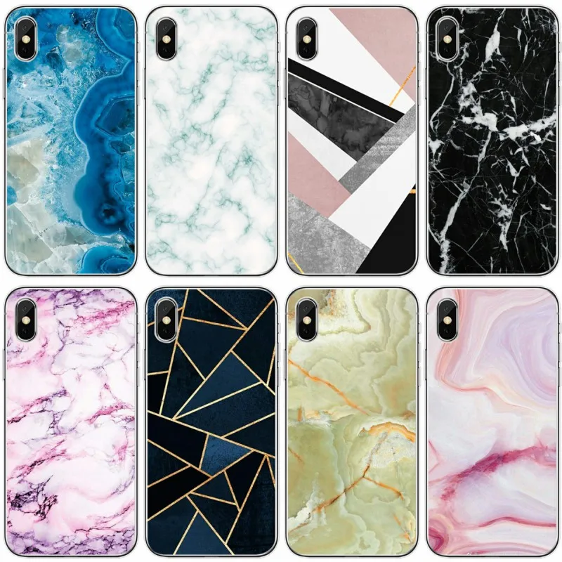 Granite Scrub Marble Stone image Soft Silicone Phone Case For iPhone 6 ...