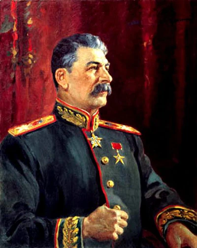 Stalin Painting