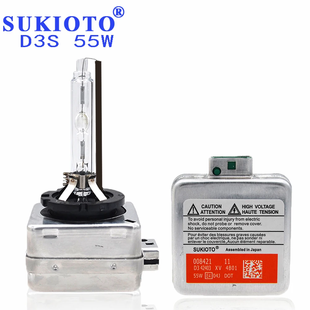 SUKIOTO OEM 55 Вт Ксеон D1S ксеноновых ламп hid ксеноновые лампы d3s ...