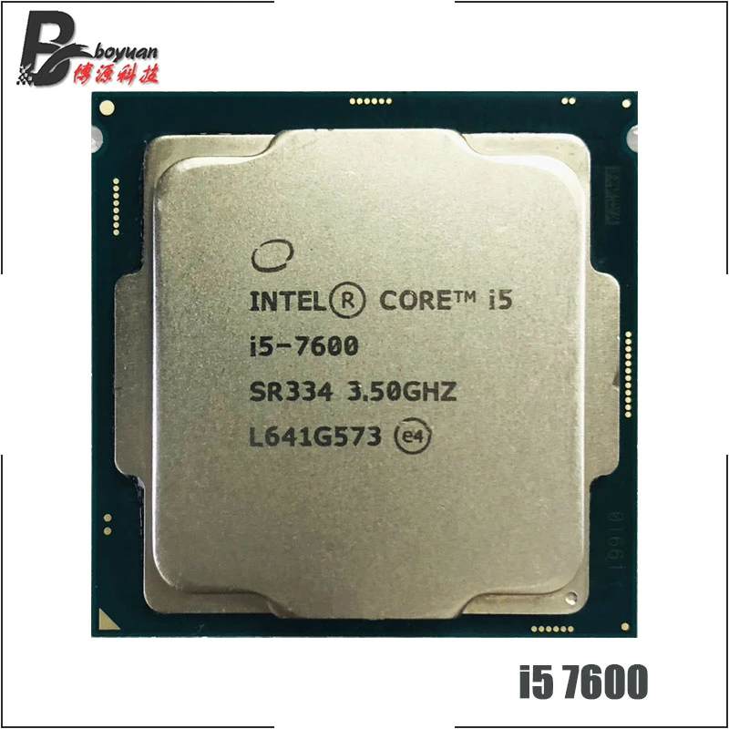Intel Core i5 7600 i5 7600 3.5 GHz Quad Core Quad ด้าย CPU Processor 6 ...