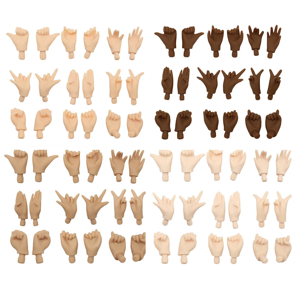 blyth doll toy joint body azone body boy body hands handset A B white ...