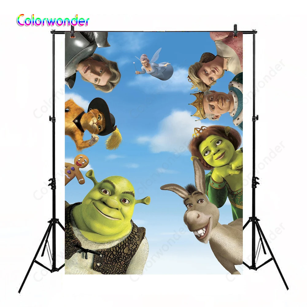 Shrek Birthday Background