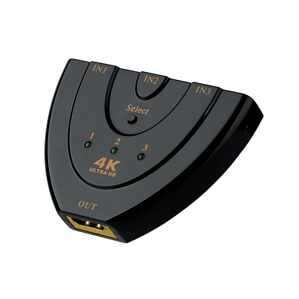 Hub Splitter Switch 3 Input 1 Output Hub Switcher 1080p 3d High Speed