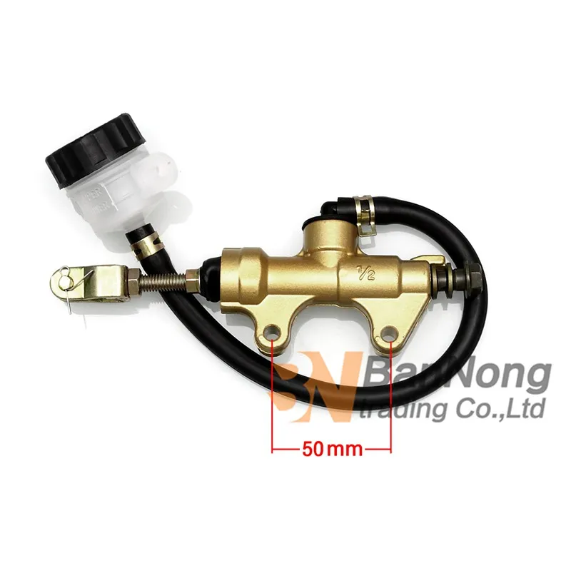 Motorcycle Rear Brake Pump Master Cylinder For Kawasaki Zzr400 Z750