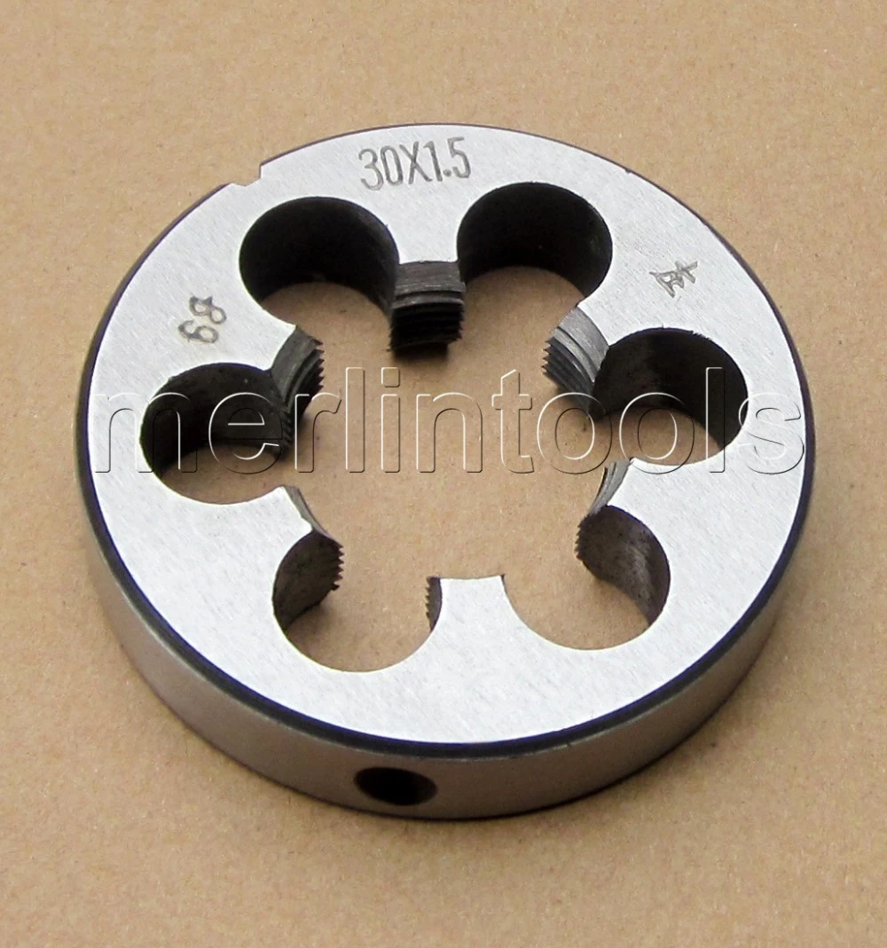 30mm x 1.5 Metric Left hand Thread Die M30 x 1.5mm Pitch|thread mills ...