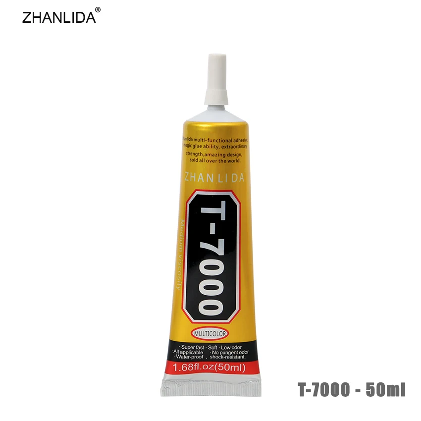 Купить zhanlida 1 трубки т-7000 50 мл эпоксидная смола черный клей ...