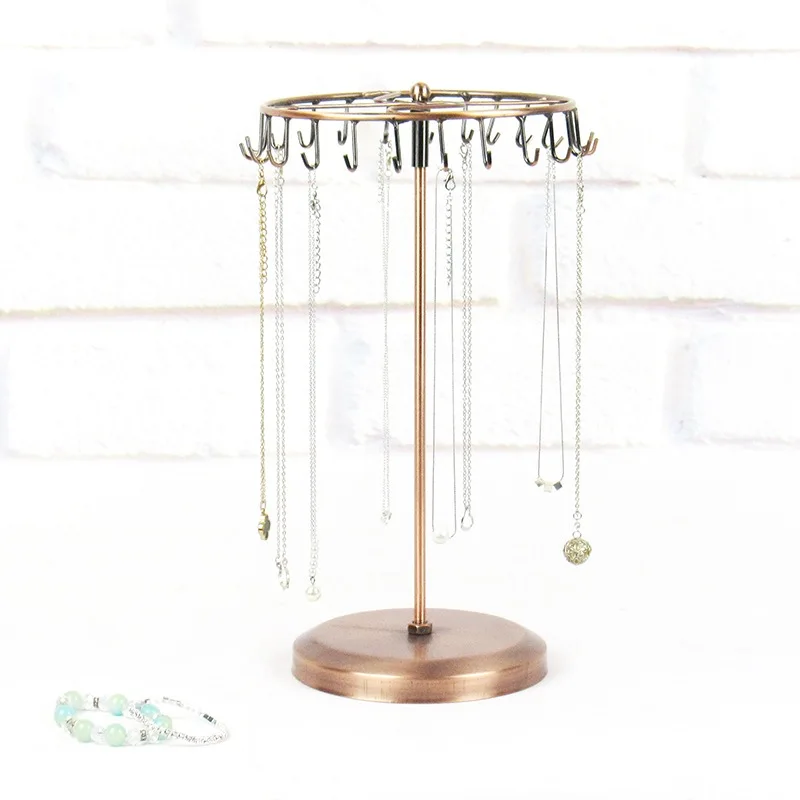 Iron swivel necklace rack display rack automobile pendant rack jewelry ...