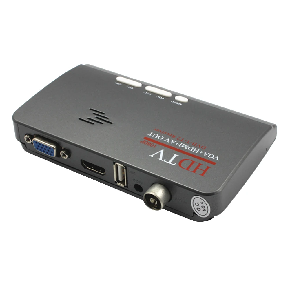 DVB-T DVB-T2 Digital Terrestrial HDMI 1080P VGA AV CVBS TV Tuner ...