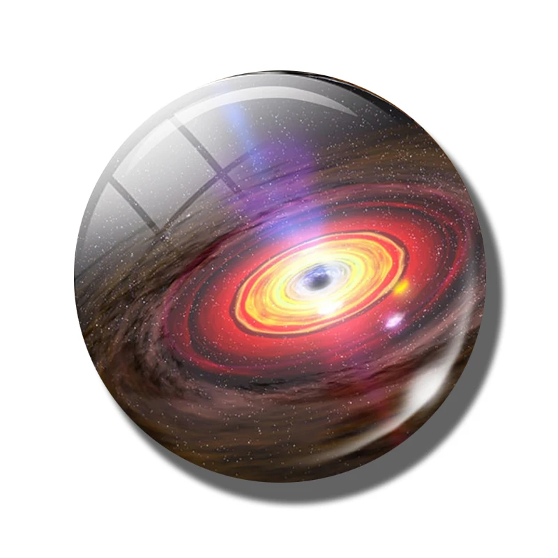 Outer Star Galaxy Fridge Magnet (30 MM) - SpaceHomeDecors.com
