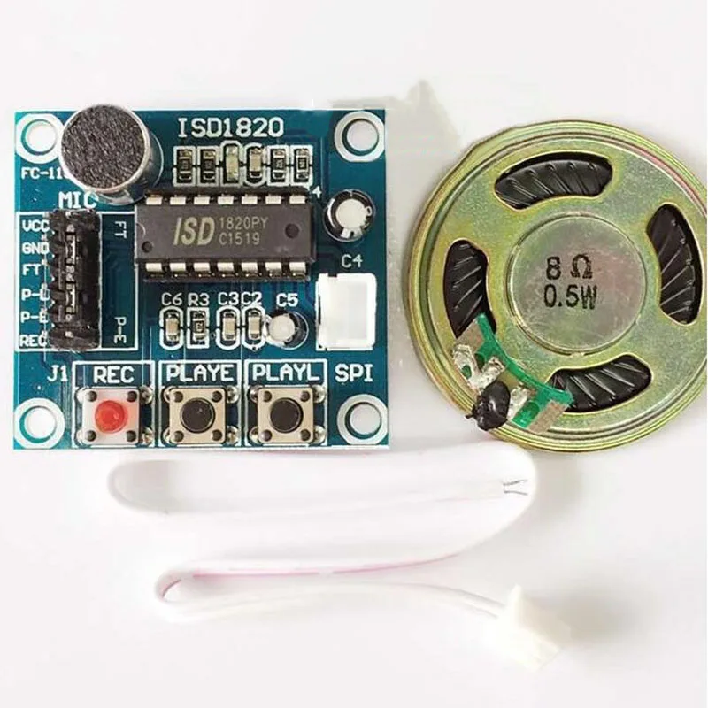 New Designer Isd1820 Recording Module Voice Module The Voice Board ...