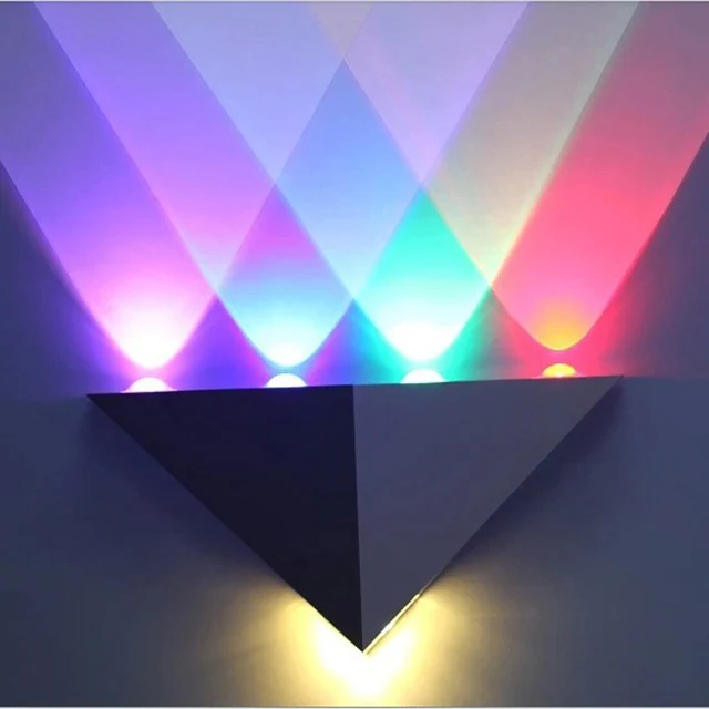 Multiple Beam Wall Sconce Light