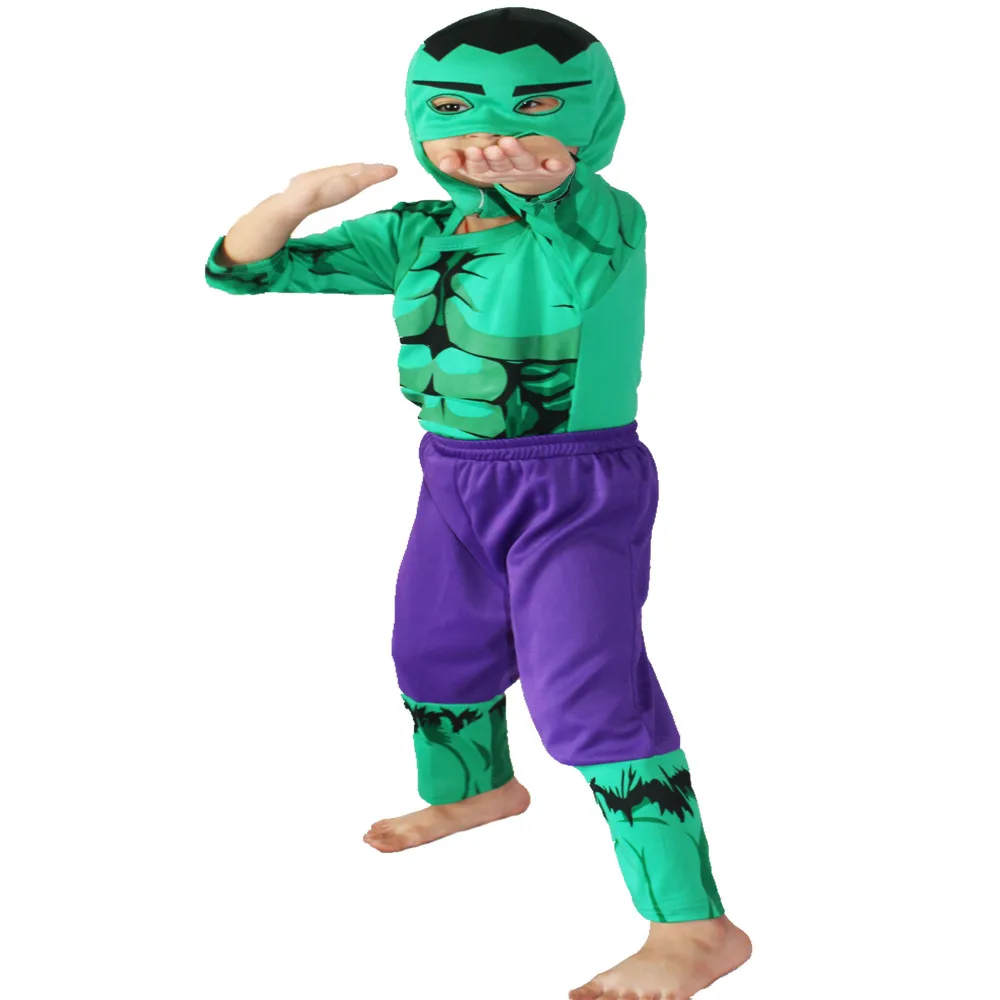 Disfrace Carnaval Boy Hulk Costumes Halloween Costume For Kids Children ...