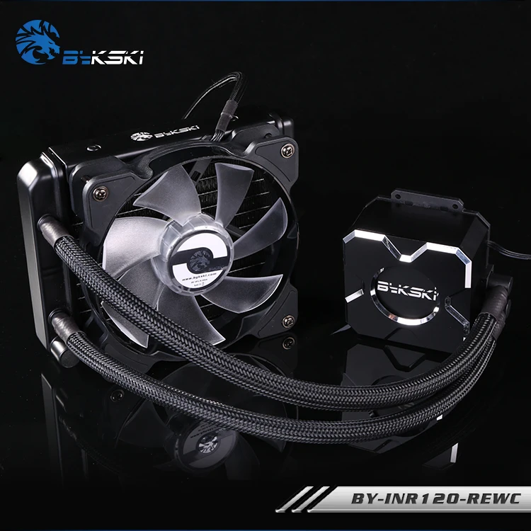 BYKSKI Water Cooling Kit Basic Kit with 120mm/240mm Radiator + Pump + CPU Block + Fan Simple ...