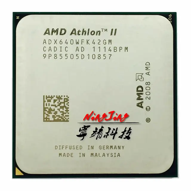AMD Athlon II X4 640 3 GHz Quad Core CPU Processor ADX640WFK42GM Socket ...