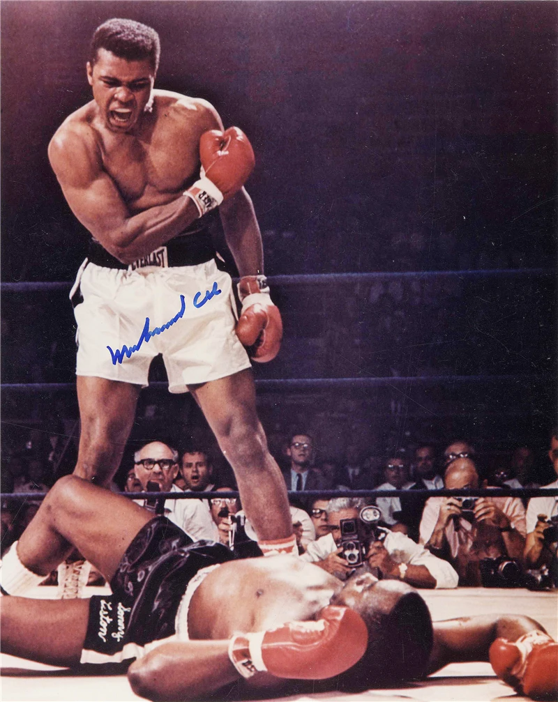 Pegatina de pared personalizada para jugador de boxeo, póster Retro de ...