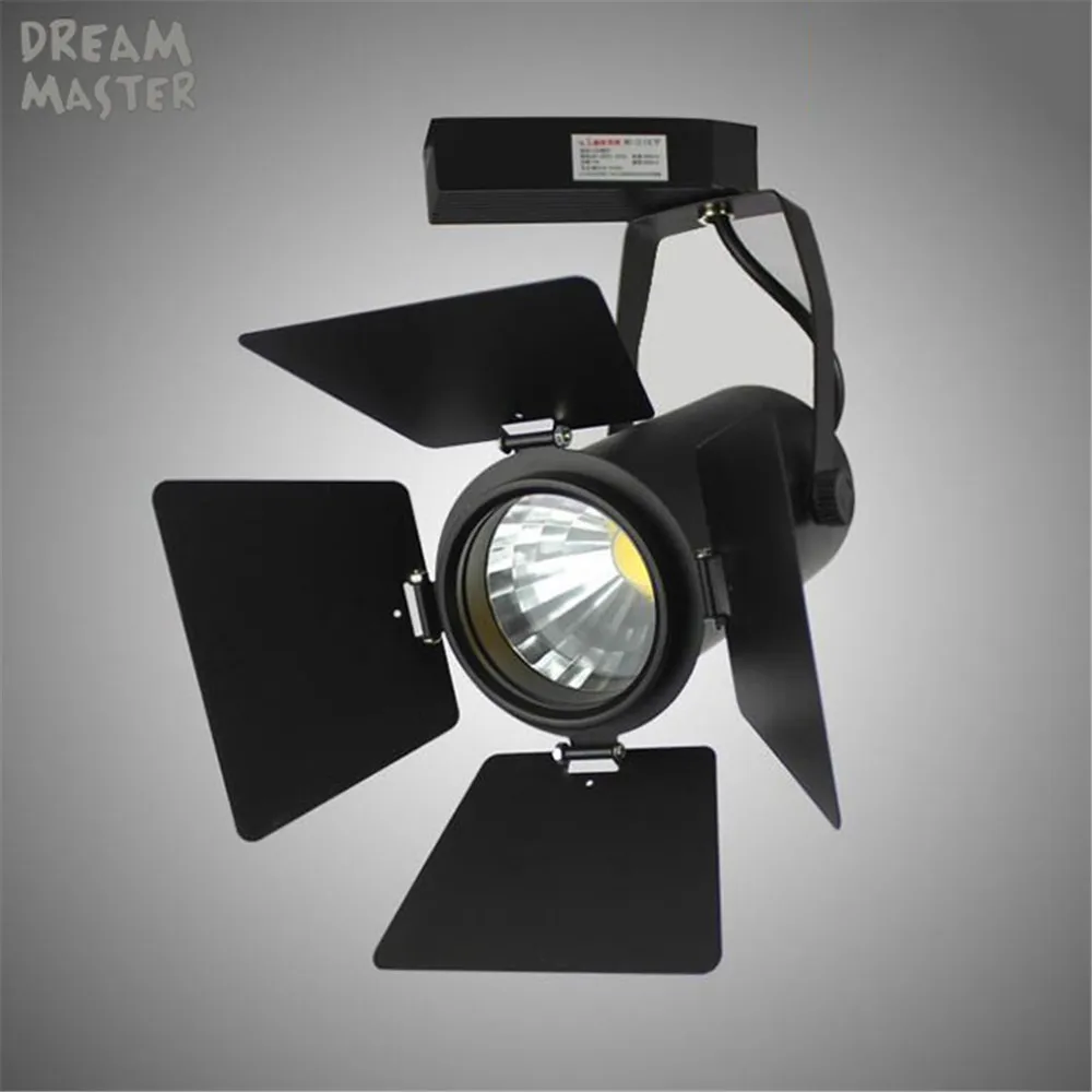 NEW LED COB Track Rail Light, AC85 265V Spotlight, Adjustable Rail ...