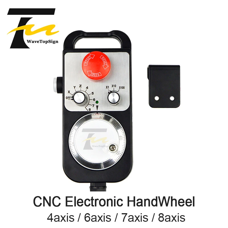 Cnc Pulse Generator 4/6 Axis Mpg Pendant Handwheel For Fagor Gsk ...