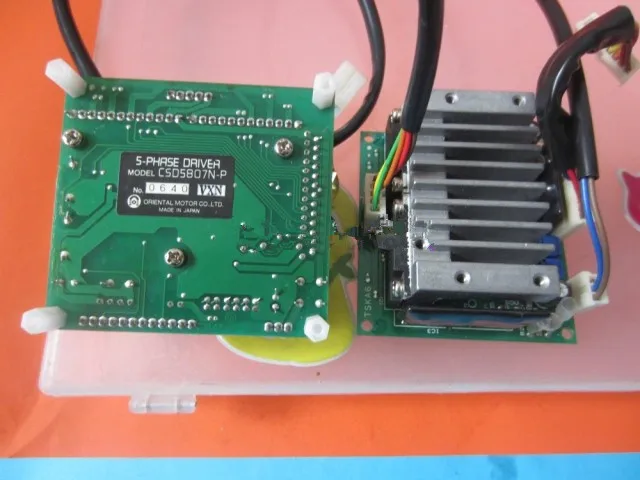 Japanese Oriental 5 phase stepper motor driver 0.75A. Model: CSD5807N P ...
